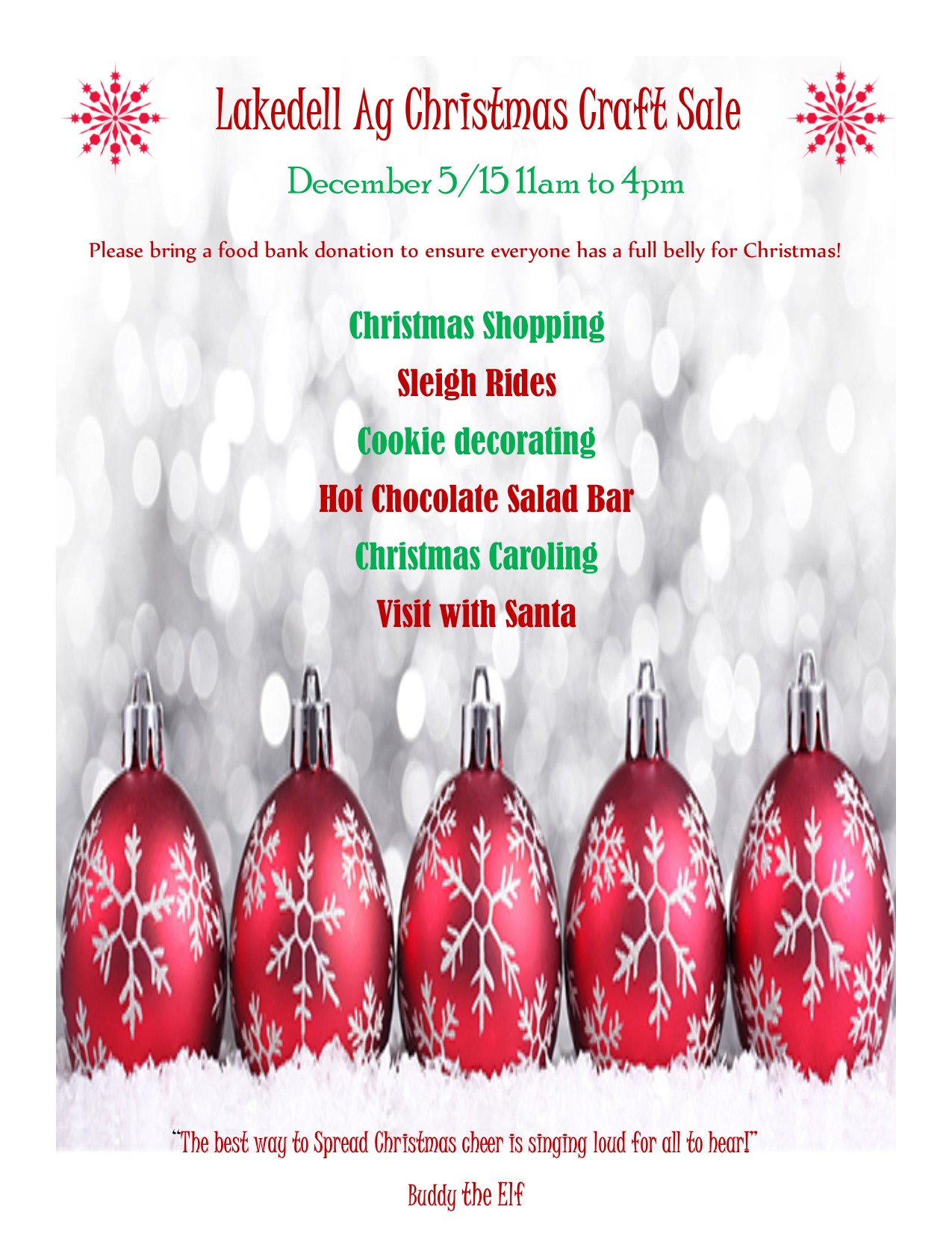 Christmas Flyer 2015